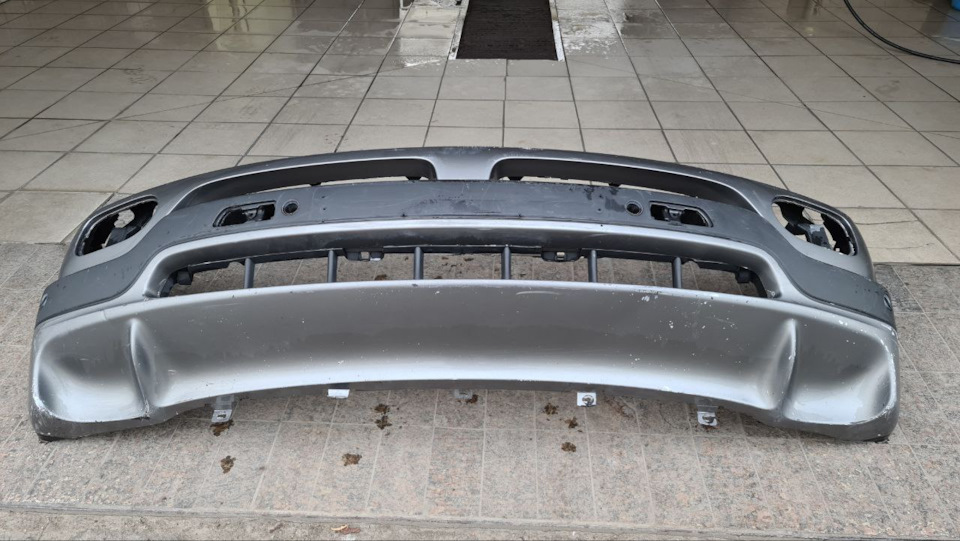 Трещина в бампере — BMW X5 (E53), 4,8 л, 2006 года | кузовной ремонт ...