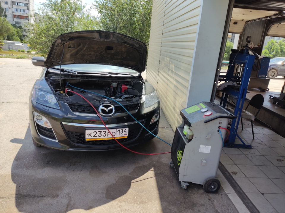 Готовлюсь к поездке на море. — Mazda CX-7, 2,5 л, 2011 года | плановое ...