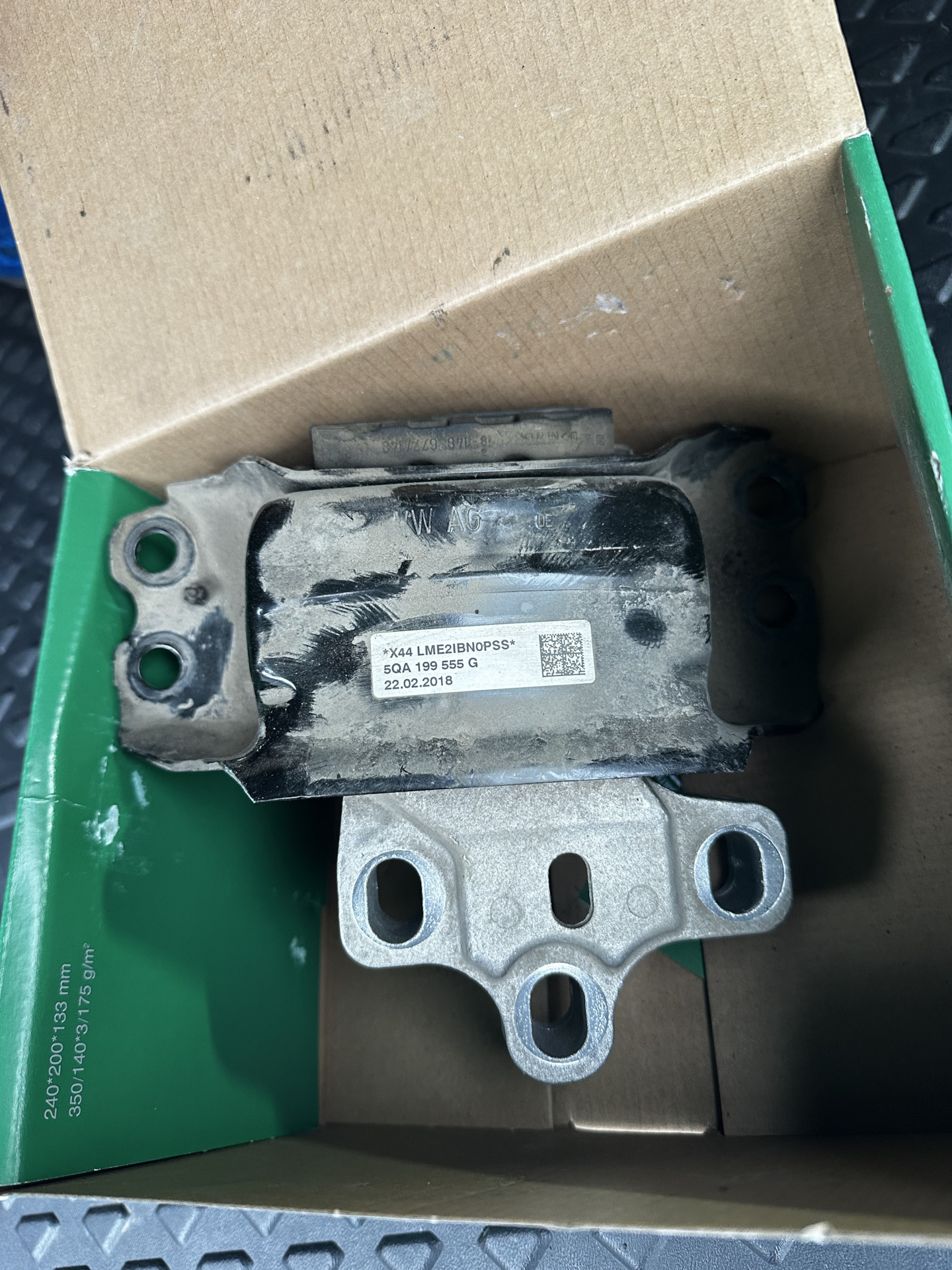 #13 Замена опоры DSG — Volkswagen Tiguan (2G), 2 л, 2018 года | визит ...