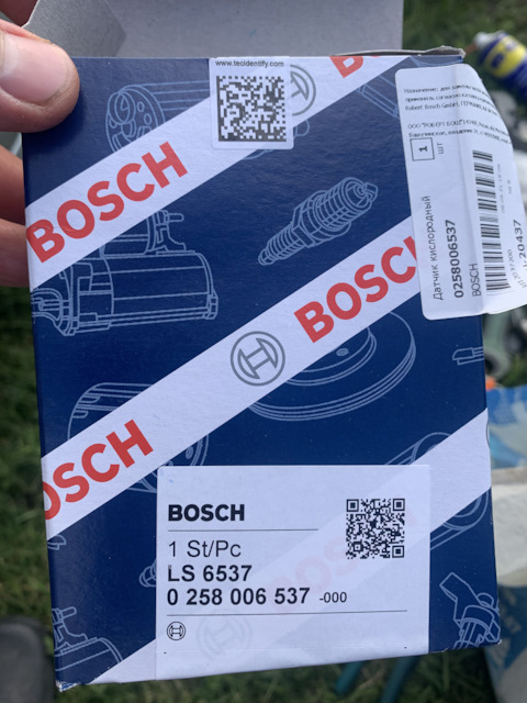 0258006537 Лямбда зонд (датчик кислорода) BOSCH | Запчасти на DRIVE2