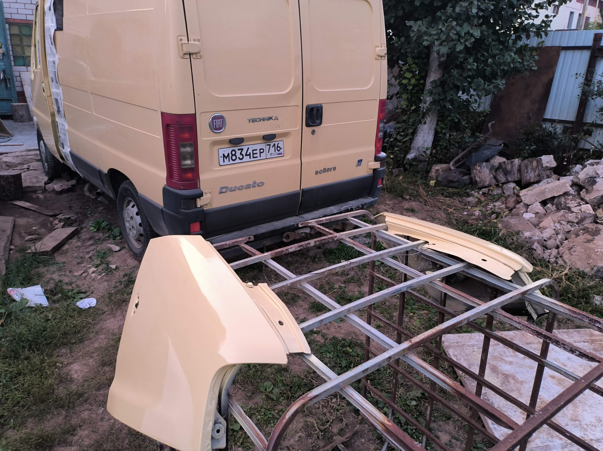 Покраска — FIAT Ducato II, 2,3 л, 2011 года | своими руками | DRIVE2