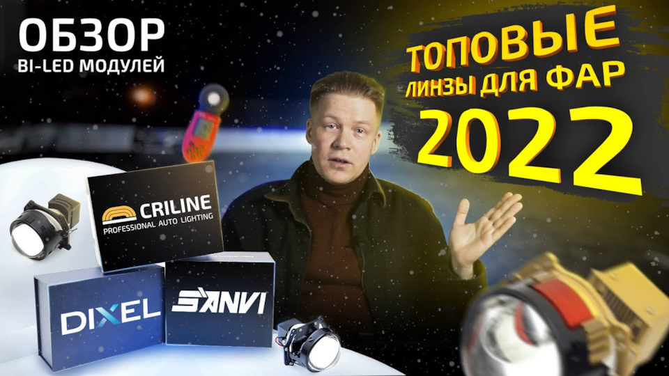Тест-обзор: ТОПовые Bi-LED линзы (Sanvi, Criline, Dixel) для фар 2022 года — CRILINE на DRIVE2