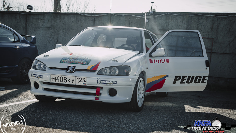 Ролик про Time-Attack — Peugeot 106, 1,6 л, 1998 года | соревнования | DRIVE2