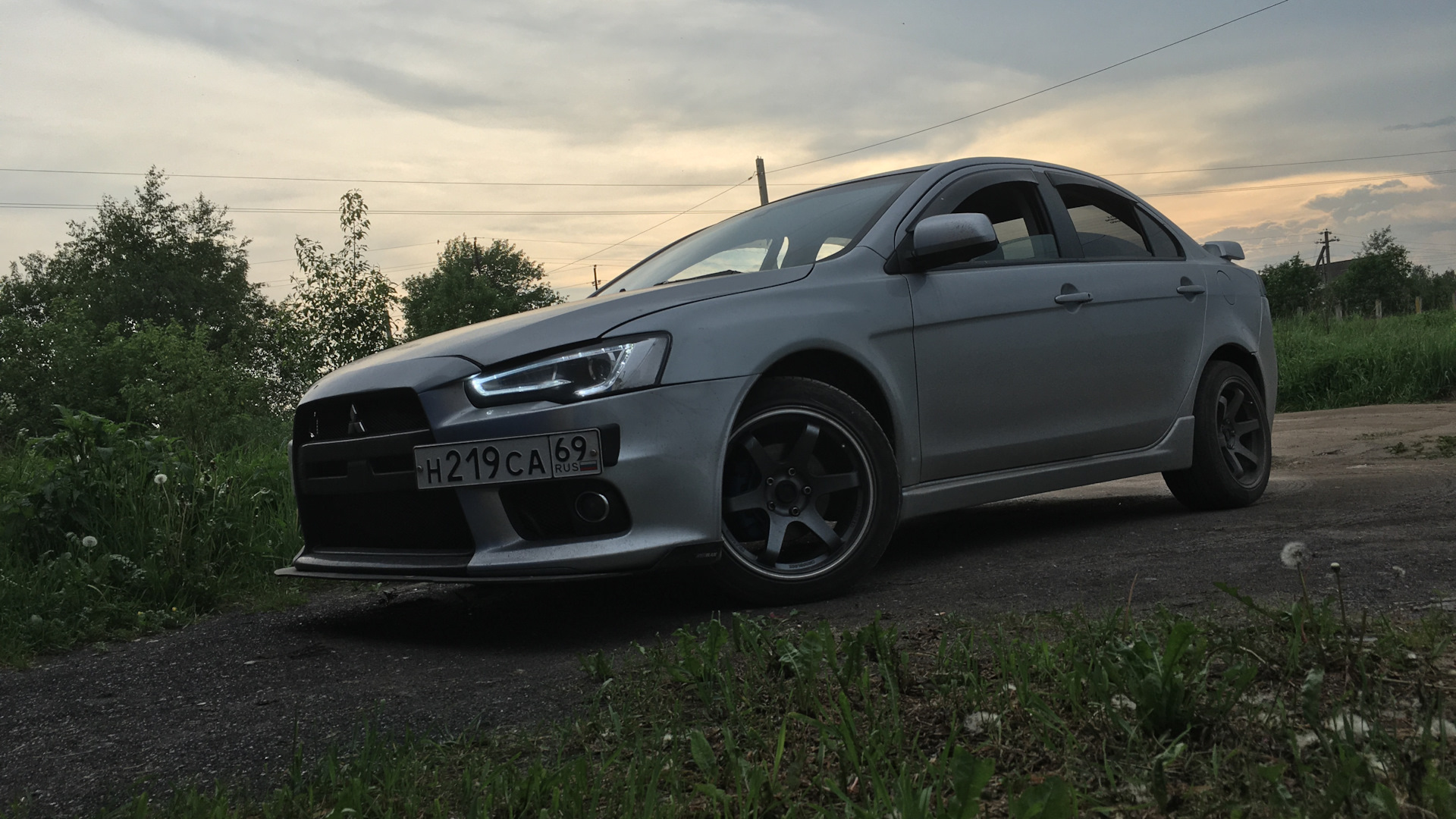 Mitsubishi Lancer X 1.8 бензиновый 2008 | Silver Samurai на DRIVE2