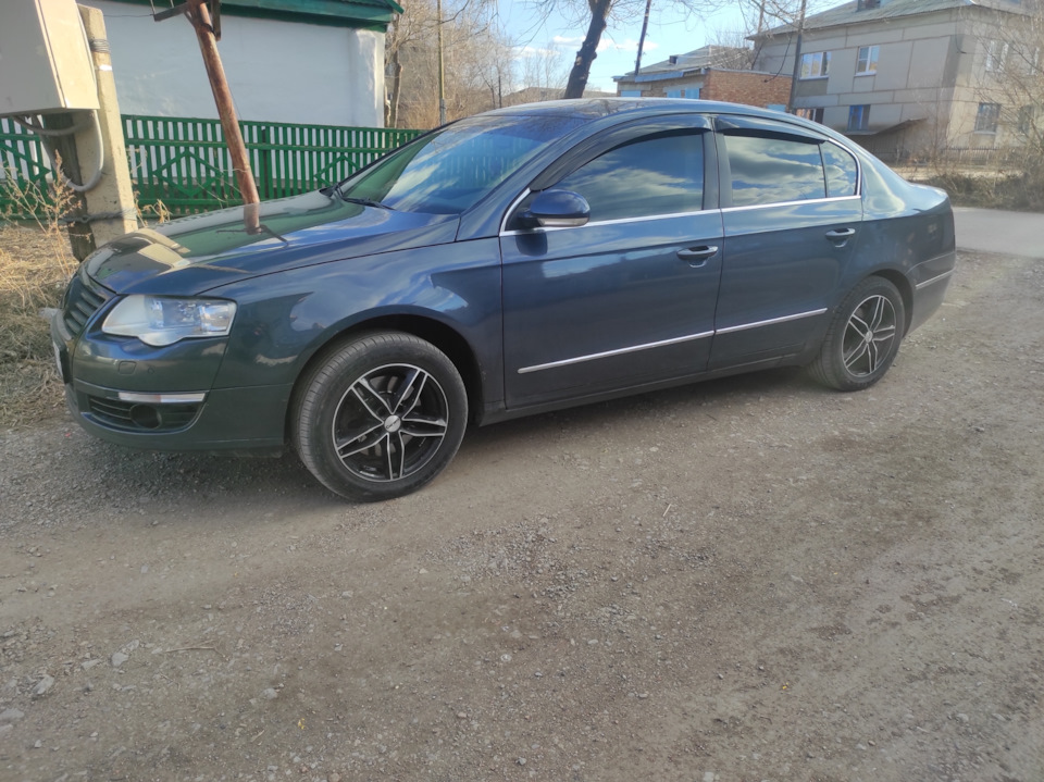 Помылся и затонировал — Volkswagen Passat B6, 2 л, 2006 года | другое ...