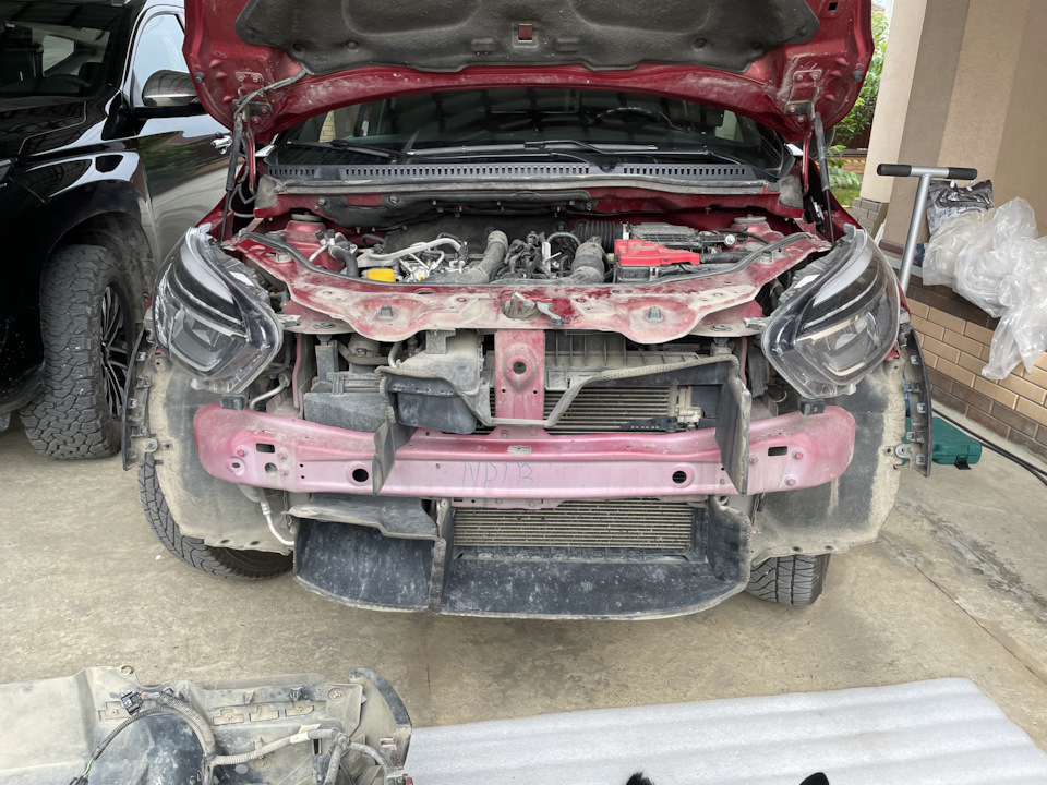 Помывка радиаторов охлаждения — Renault Kaptur (2020), 1,3 л, 2020 года ...