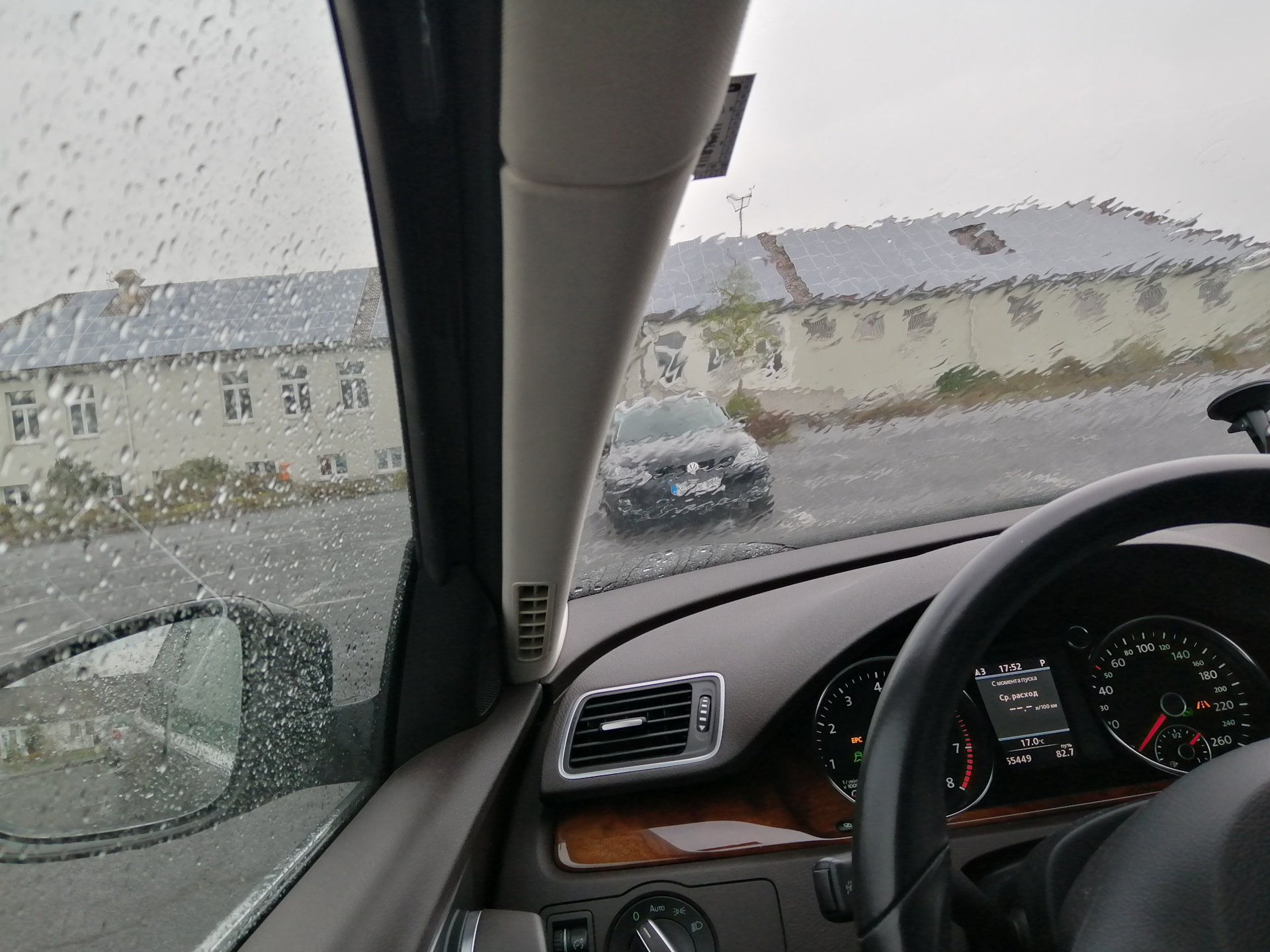 Опять дождь, что теперь вообще машину не мыть?! — Volkswagen Passat ...