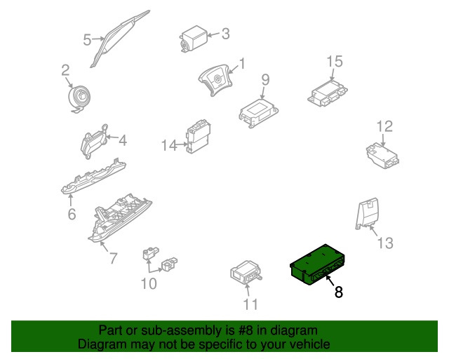 65776972648 Блок управления airbag BMW | Запчасти на DRIVE2
