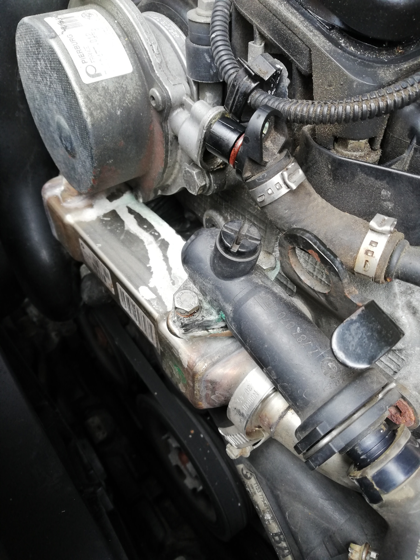 Термостат. — BMW 1 series (E81/E87), 2 л, 2005 года | расходники | DRIVE2