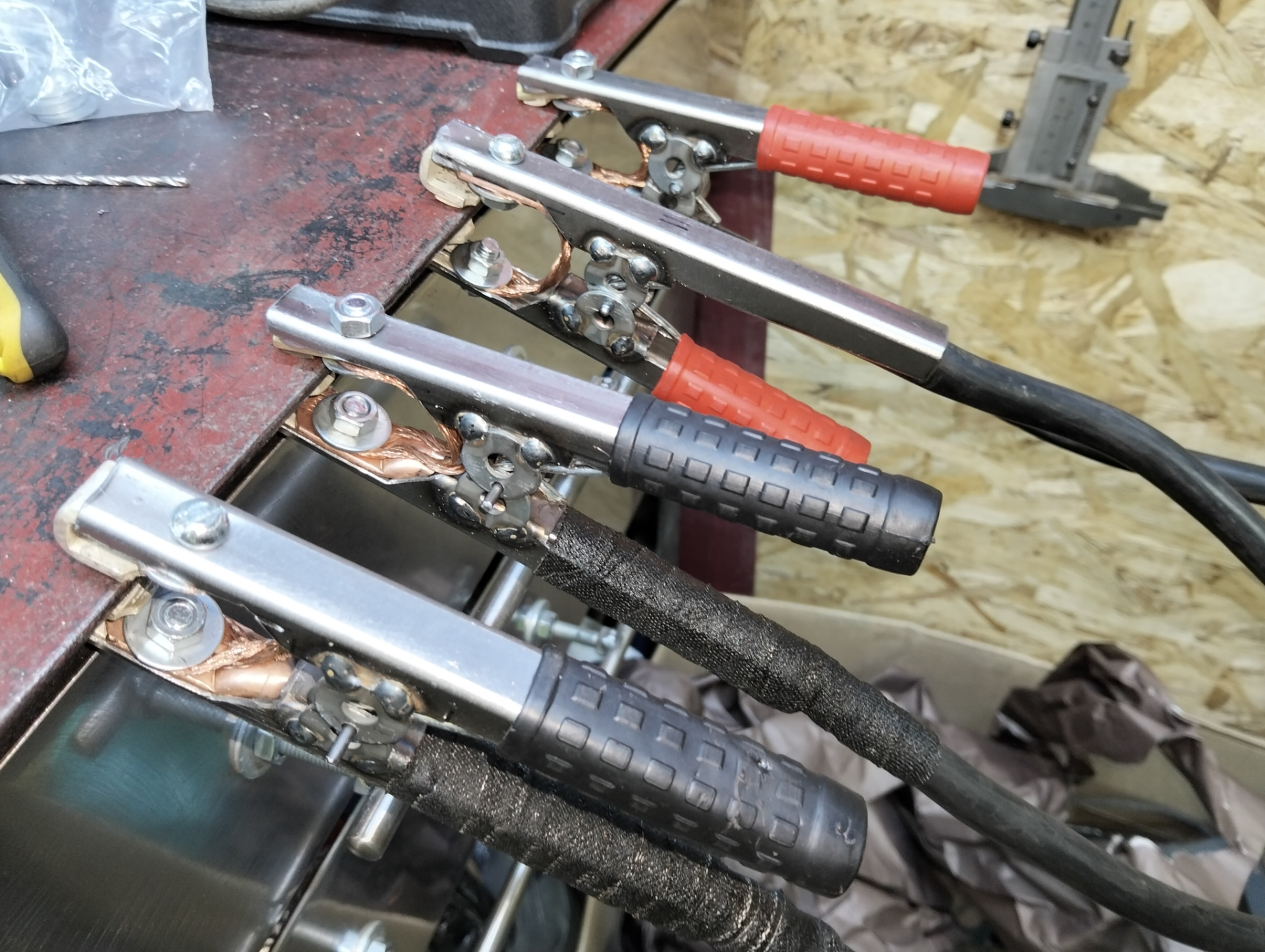 Самодельные пусковые, крокодилы, провода, прикуривания авто — Skoda ...