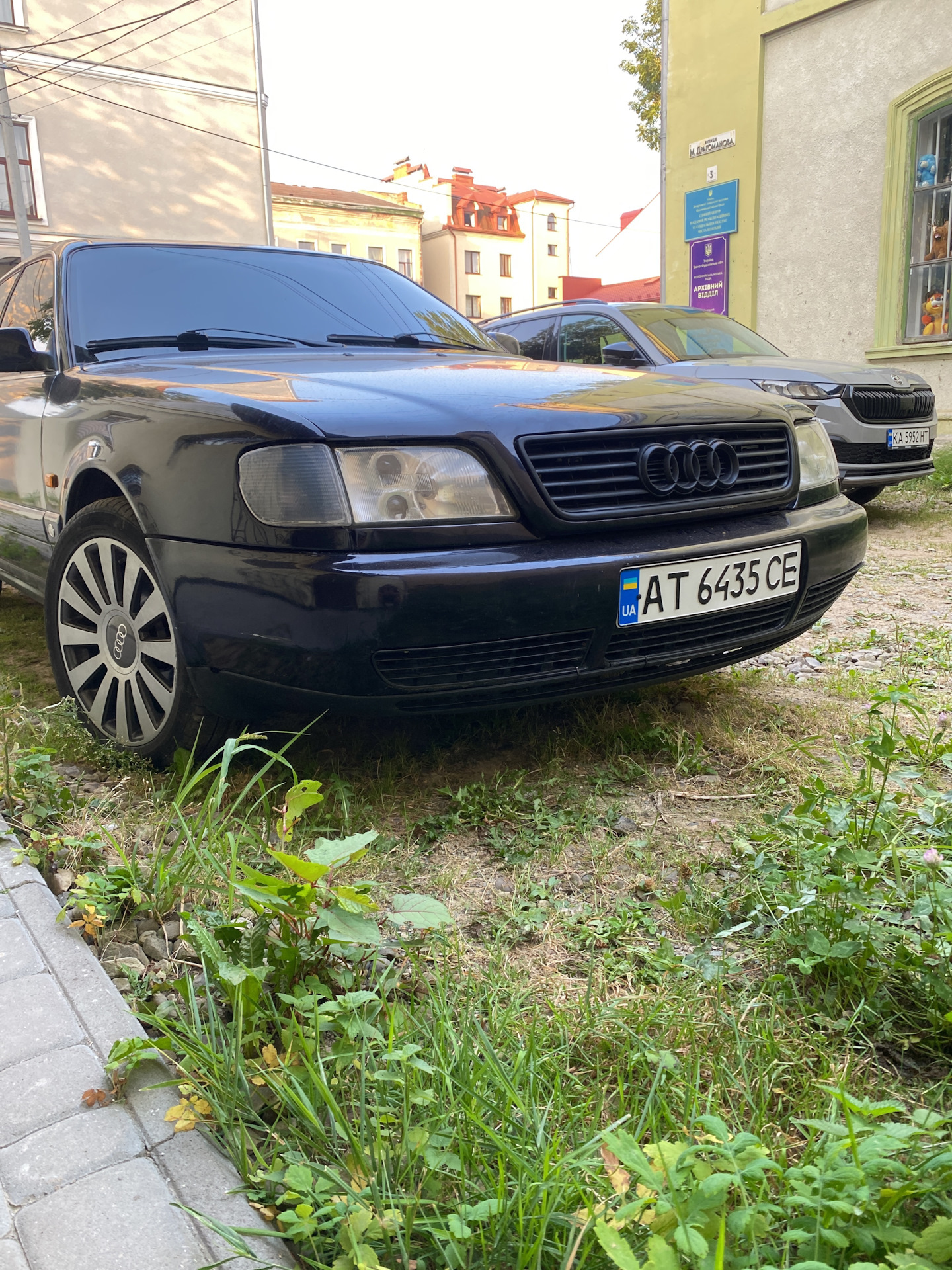 Решетка черный мат — Audi A6 (C4), 2,6 л, 1996 года | тюнинг | DRIVE2