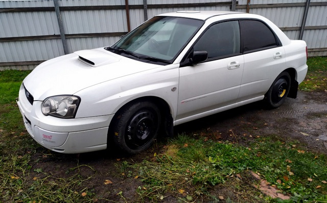 Ушли на зимовку — Subaru Impreza WRX STI (GD), 2 л, 2003 года | своими ...