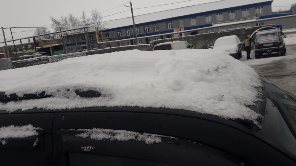 Использование светодиодной балки зимой… — Toyota Sequoia (1G), 4,7 л ...