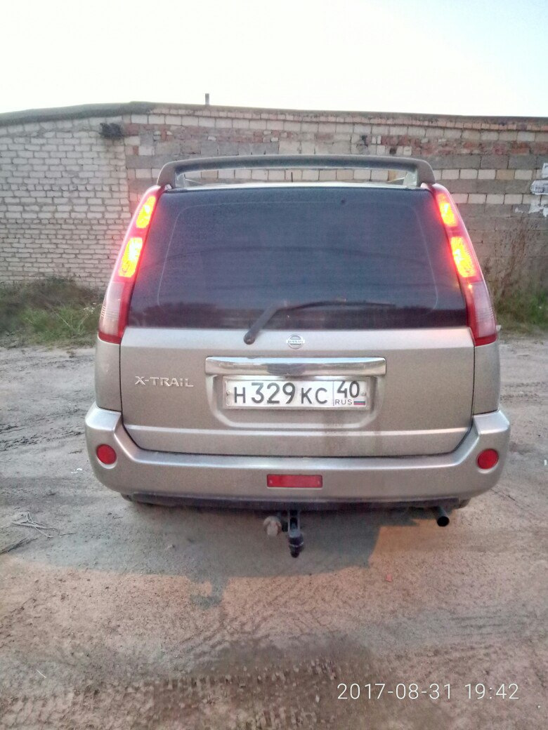 Задние фонари — Nissan X-Trail I (t30), 2,5 л, 2005 года | своими ...