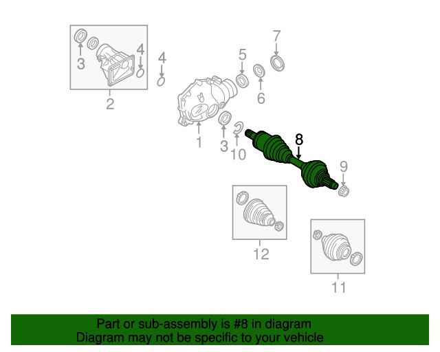 31607529202 Оборотный приводной вал колеса П BMW | Запчасти на DRIVE2
