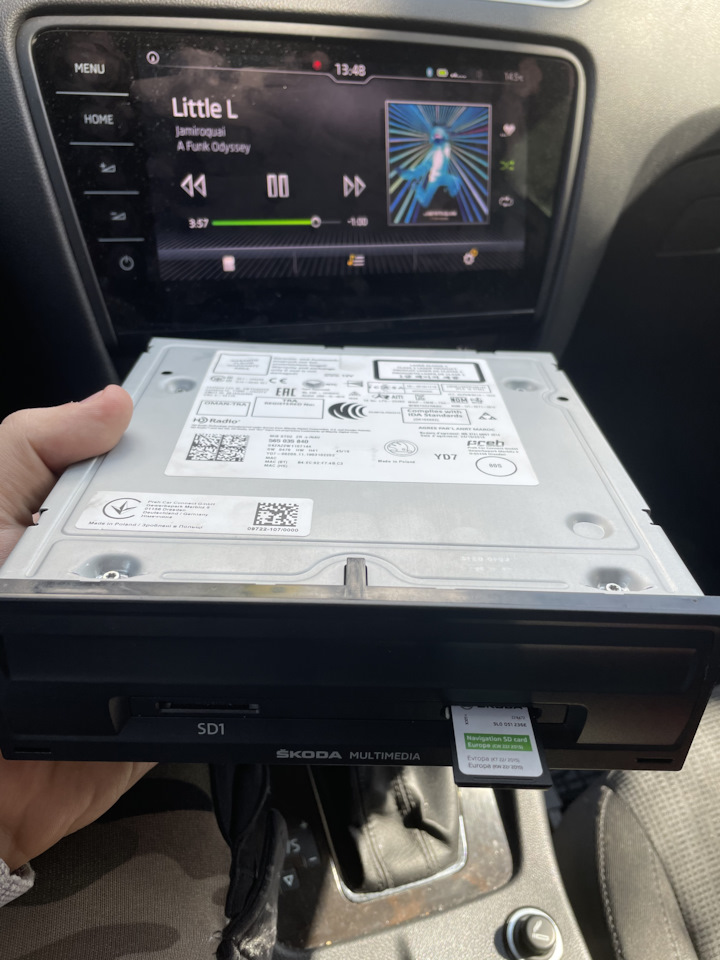 Amundsen mib 2.5 на Skoda Karoq, Skoda Kodiaq (1G), Skoda Octavia A7 Mk3, Skoda Superb Mk3. Б/у ...