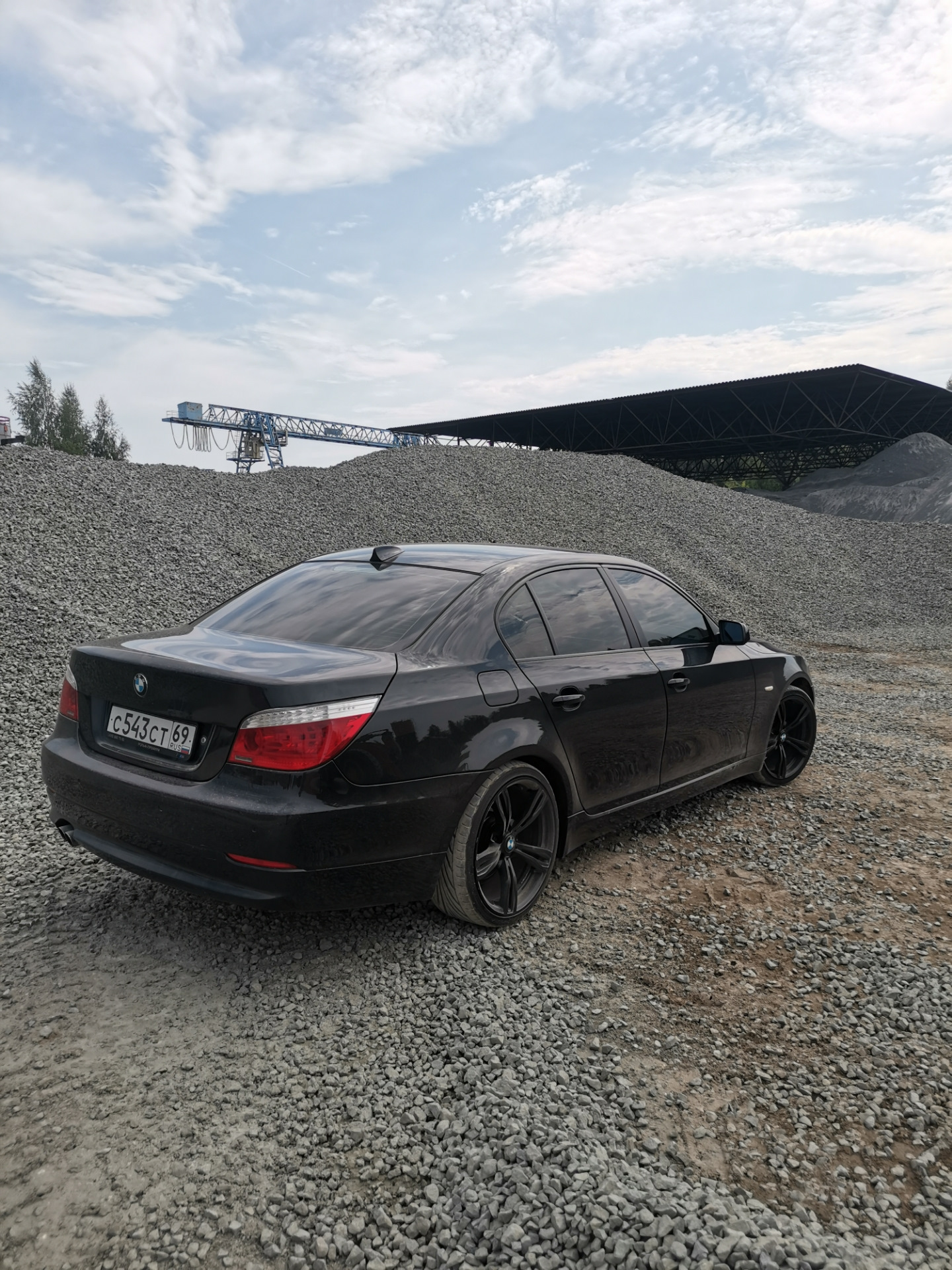 Острый вопрос, аквариум или тонировка в круг? ⬜⬛ — BMW 5 series (E60), 2,5 л, 2008 года ...