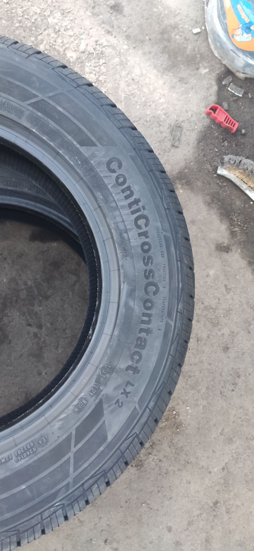 Continental ContiCrossContact LX2 225/65 R17 102H — Nissan X-Trail III ...