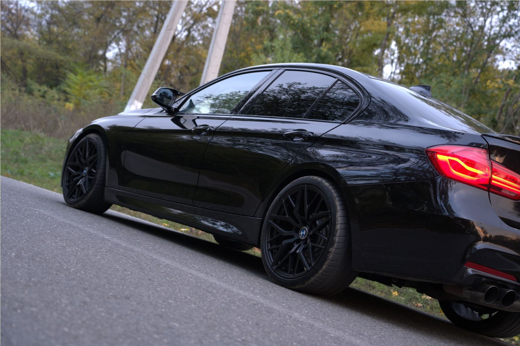 Диски самое главное )) — BMW 3 series (F30), 2 л, 2016 года | колёсные диски | DRIVE2