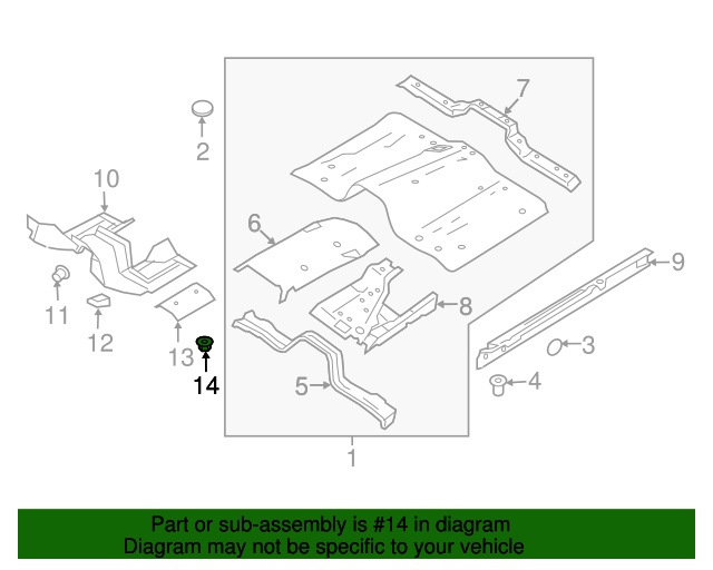 0124101131 Гайка NISSAN INFINITI | Запчасти на DRIVE2