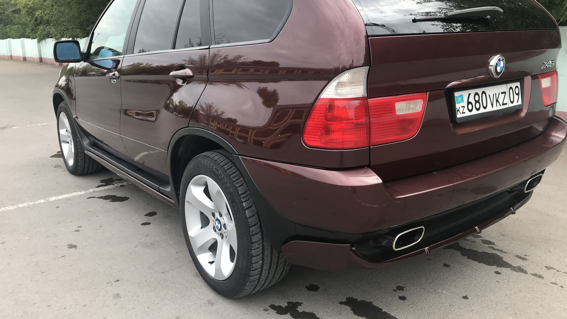BMW X5 (E53) 3.0 бензиновый 2001 | Mahagoni Metallic на DRIVE2