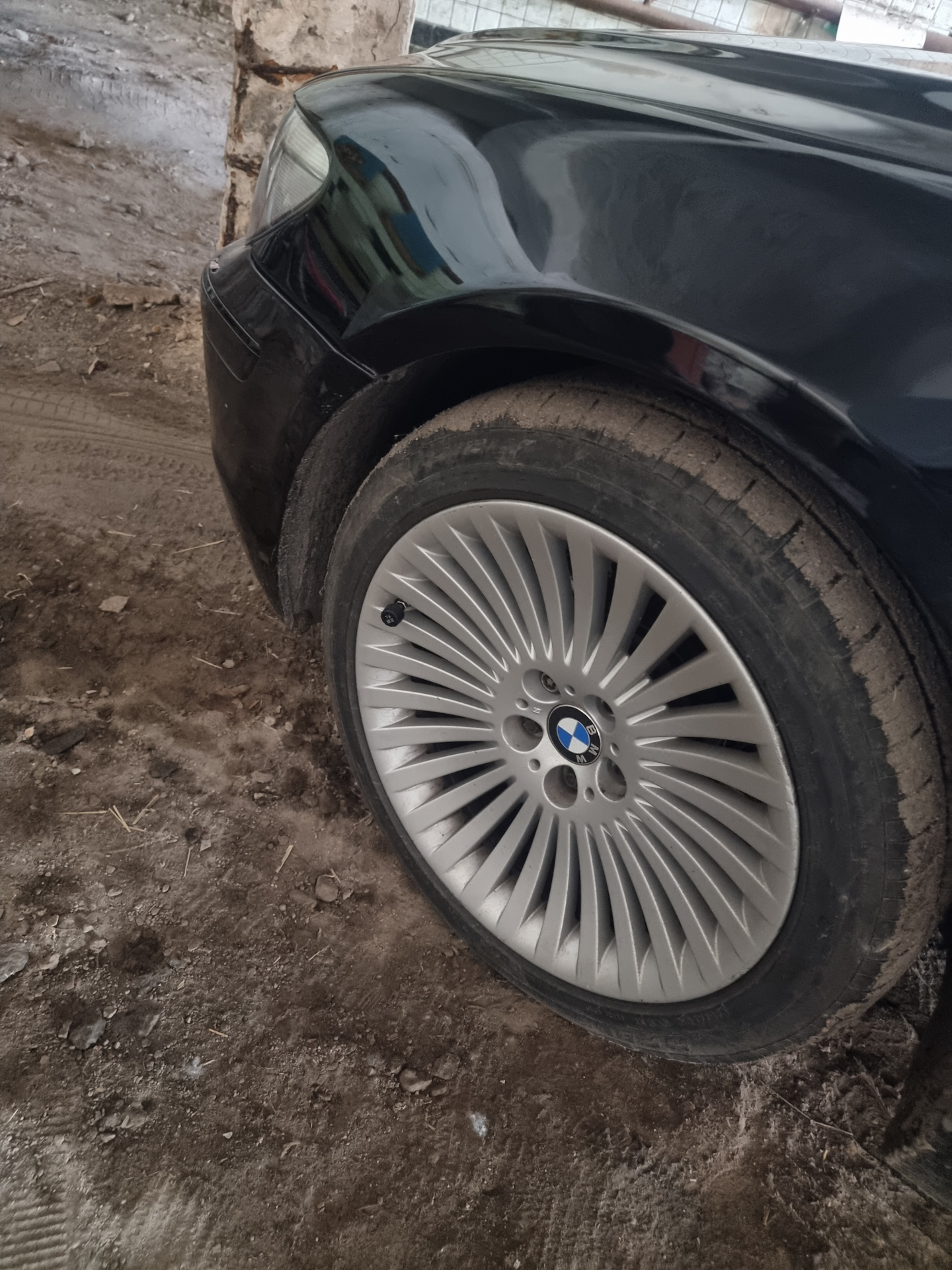 Мониторинг давления в шинах — BMW 7 series (E65/E66), 4,8 л, 2007 года ...
