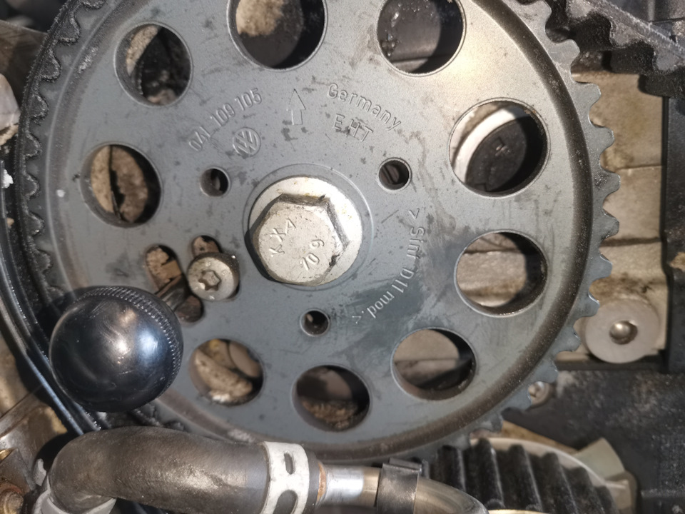 Замена ГРМ на двиг EA288 (DFCA) на пробеге 189 000 км. — Volkswagen ...