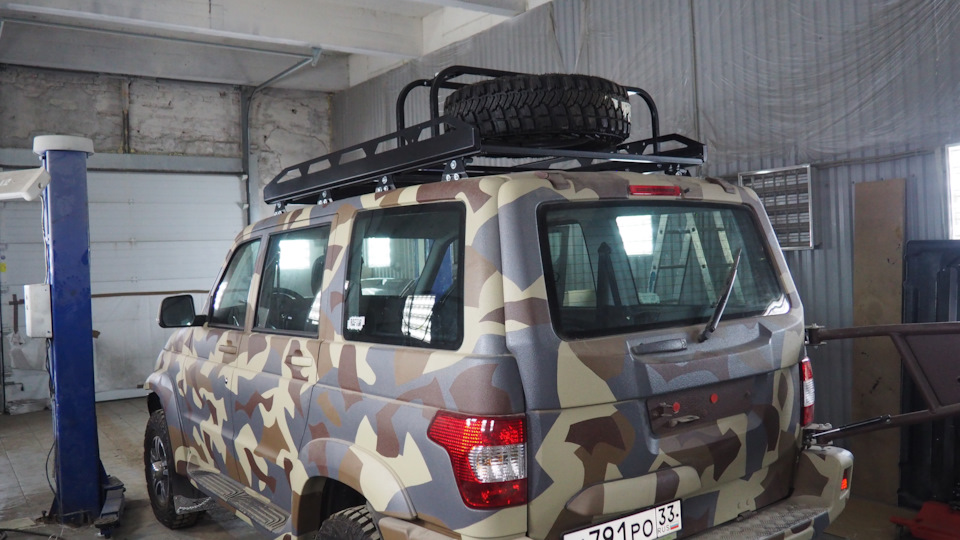 БАГАЖНИК ЭКСПЕДИЦИОННЫЙ АВС-ДИЗАЙН НА КРЫШУ UAZ ПАТРИОТ 2005- (БЕЗ ...