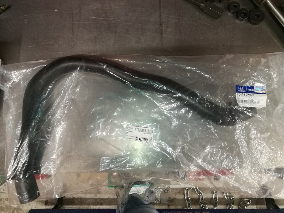 254142H000 ШЛАНГ СИСТЕМЫ ОХЛАЖДЕНИЯ KIA HYUNDAI | Запчасти на DRIVE2
