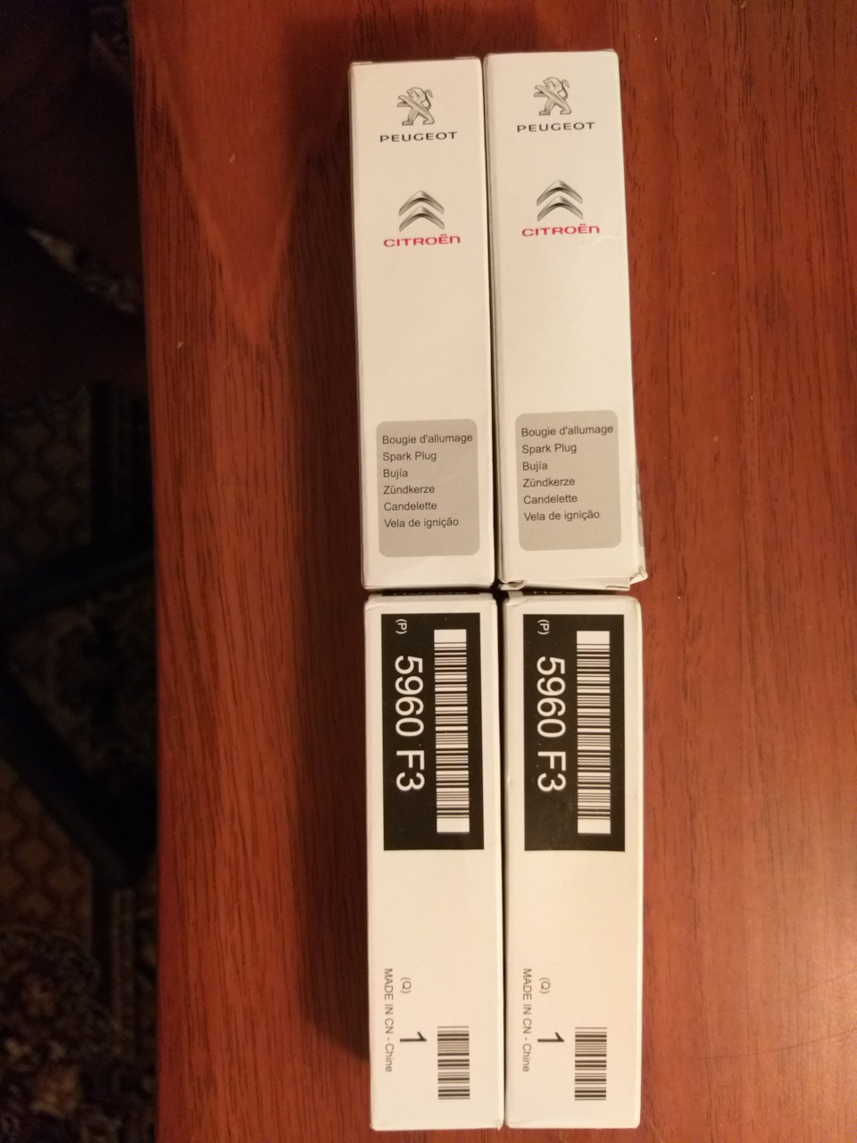 5960F3 Свеча зажигания Peugeot Citroen | Запчасти на DRIVE2