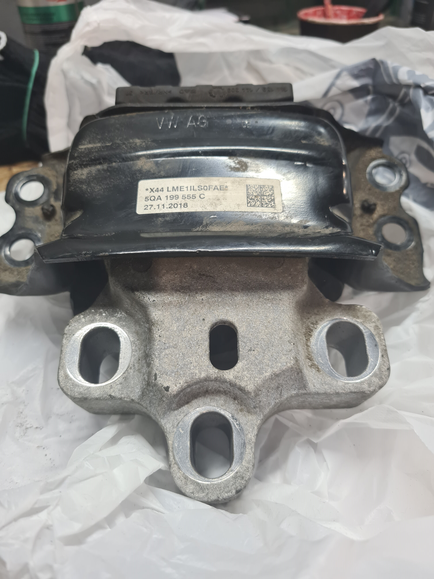 Замена подушки DSG — Volkswagen Tiguan (2G), 1,4 л, 2019 года ...