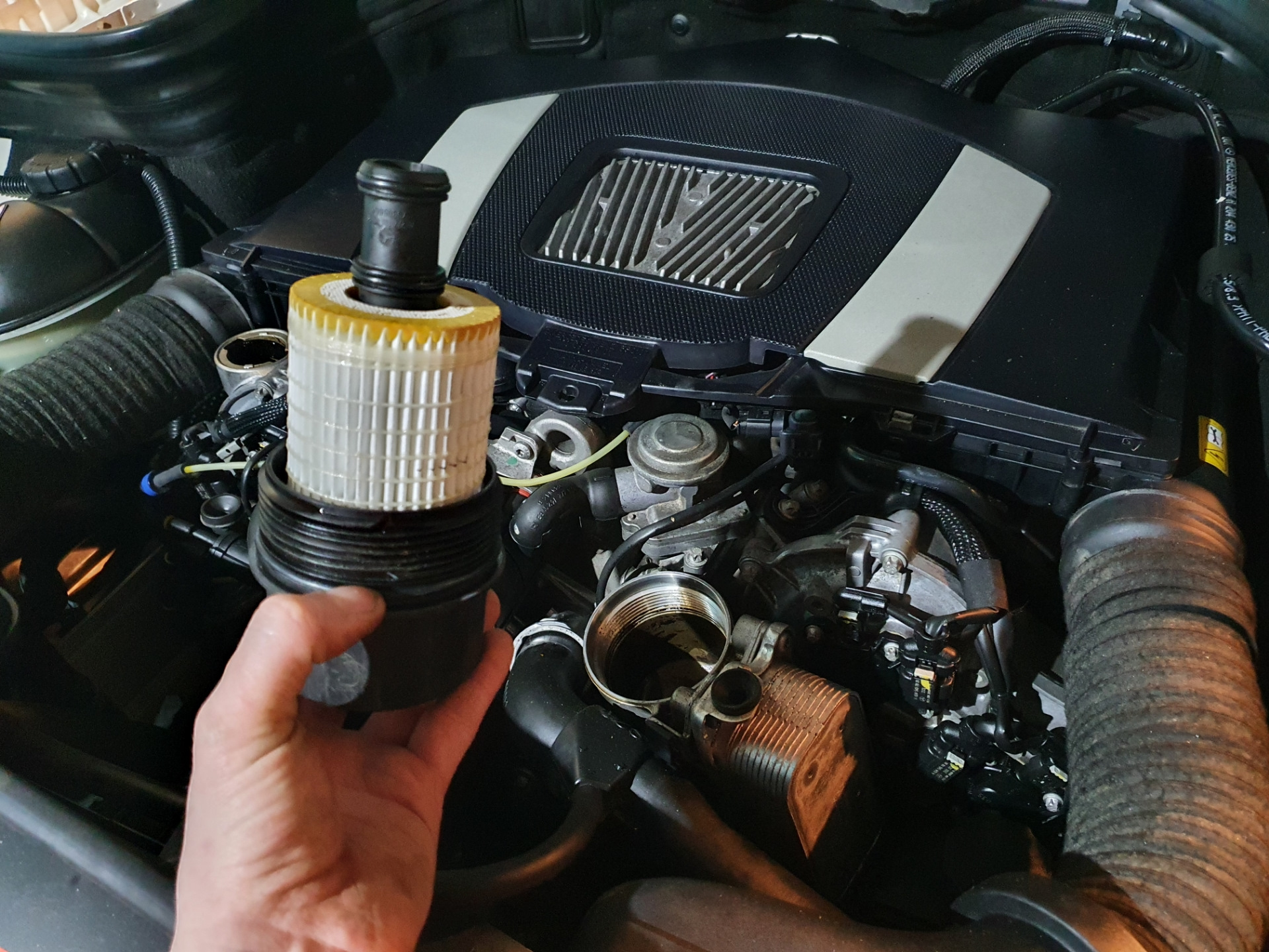 8. Профилактические работы. — Mercedes-Benz GLK-Class (X204), 3 л, 2009 ...