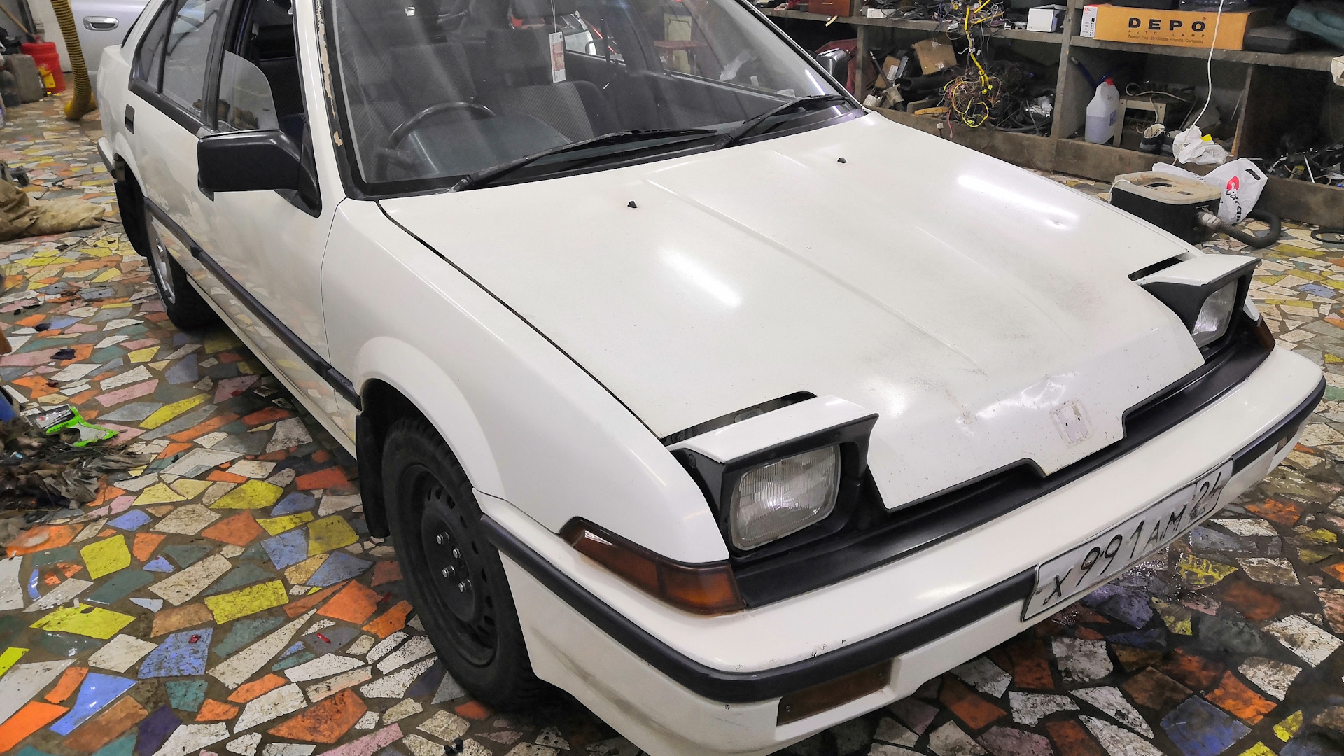 Honda Integra (AV, DA1-DA3) 1.6 бензиновый 1986 | Капсула времени на DRIVE2