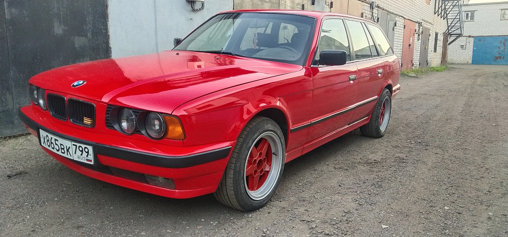 Old school — BMW 5 series Touring (E34), 2,5 л, 1993 года | колёсные ...