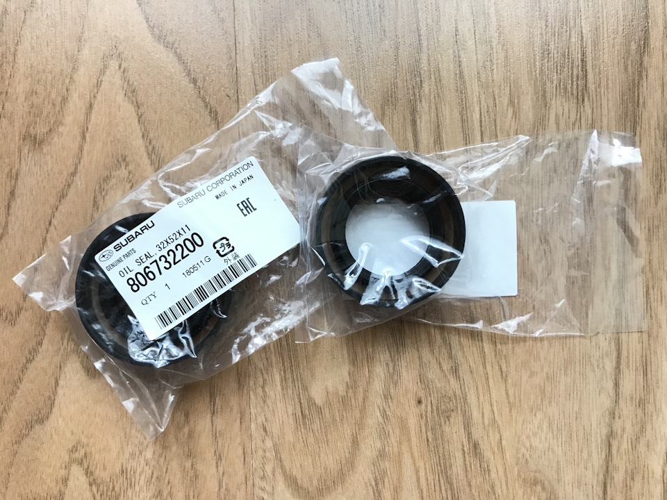 Сальники заднего редуктора R160 4.11 OEM — Subaru Impreza (GC/GF), 2 л ...