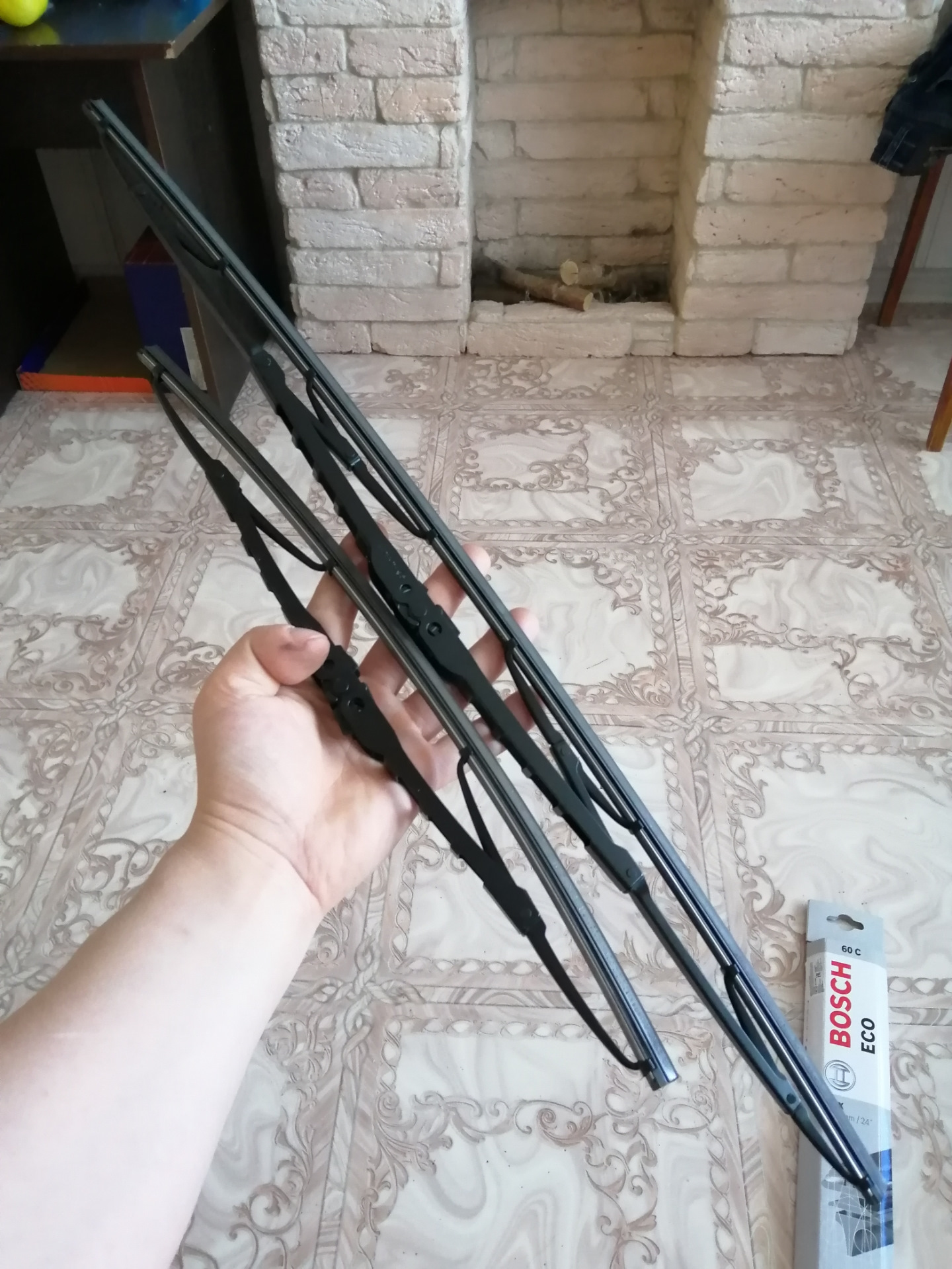 Дворники Bosch eco — Chevrolet Aveo Sedan (1G), 1,2 л, 2007 года ...