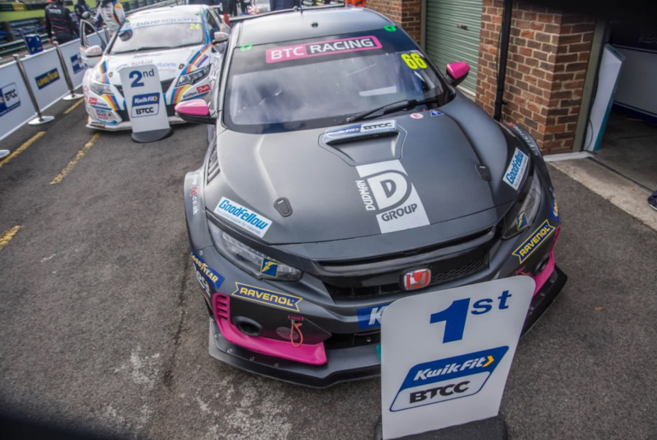 Двойная победа BTC Racing Honda в британском кузовном чемпионате BTCC ...