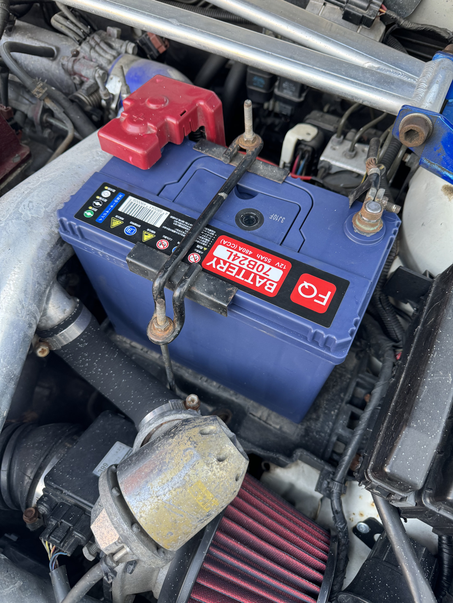 Новый Аккумулятор — Mitsubishi Lancer Evolution VII, 2 л, 2001 года ...