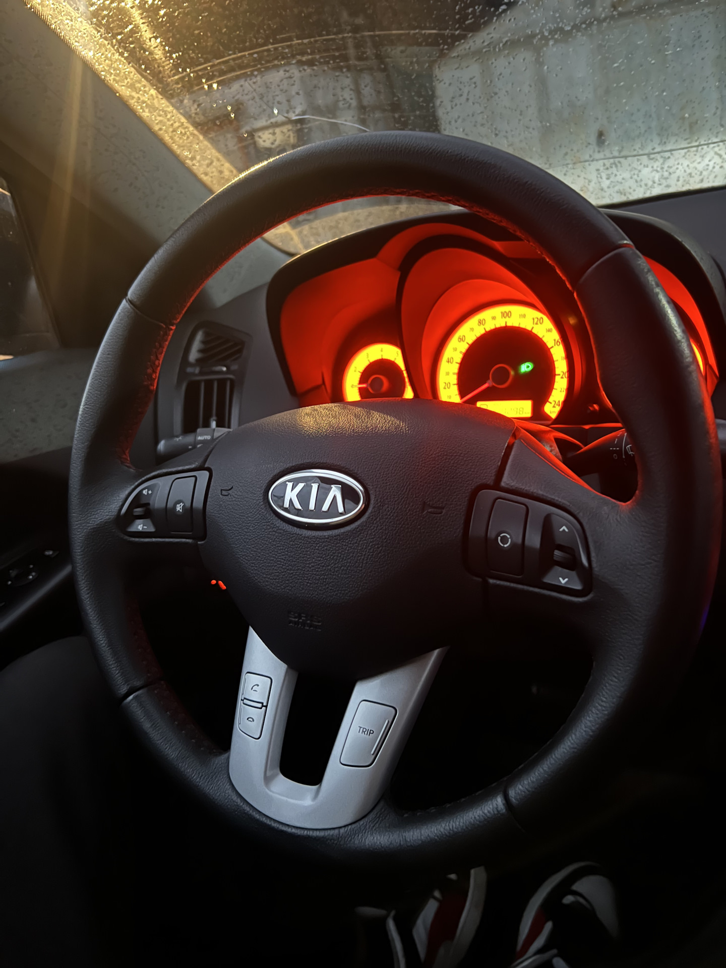 Руль от Ресталинга Киа Сиид — KIA Ceed (1G), 1,6 л, 2009 года | тюнинг ...