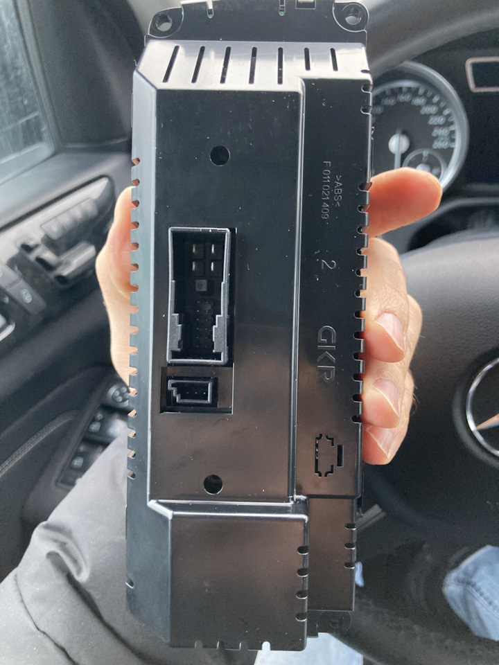 Блок управления климата с экраном w203 w209 w463 на Mercedes-Benz C ...