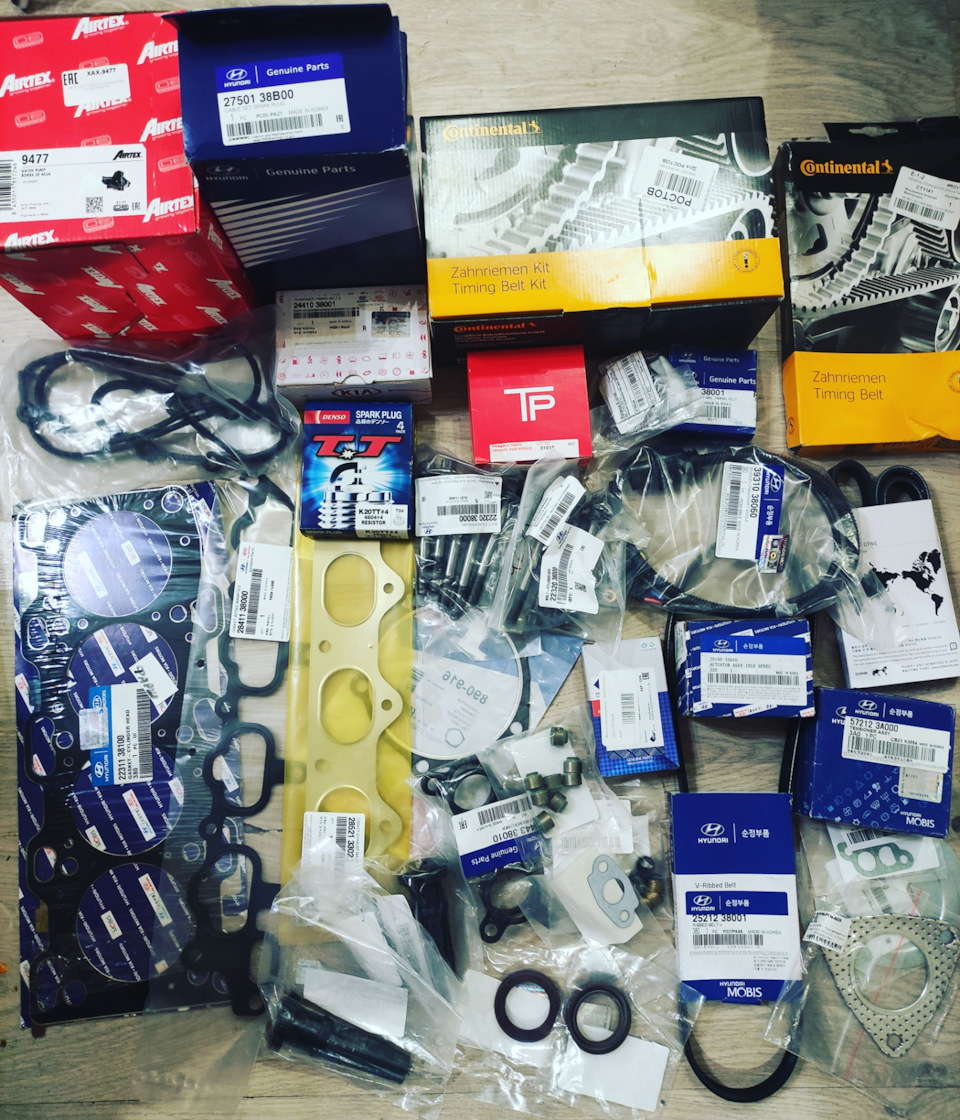 Боль в одном фото — Hyundai Santa Fe (1G), 2 л, 2006 года | поломка ...