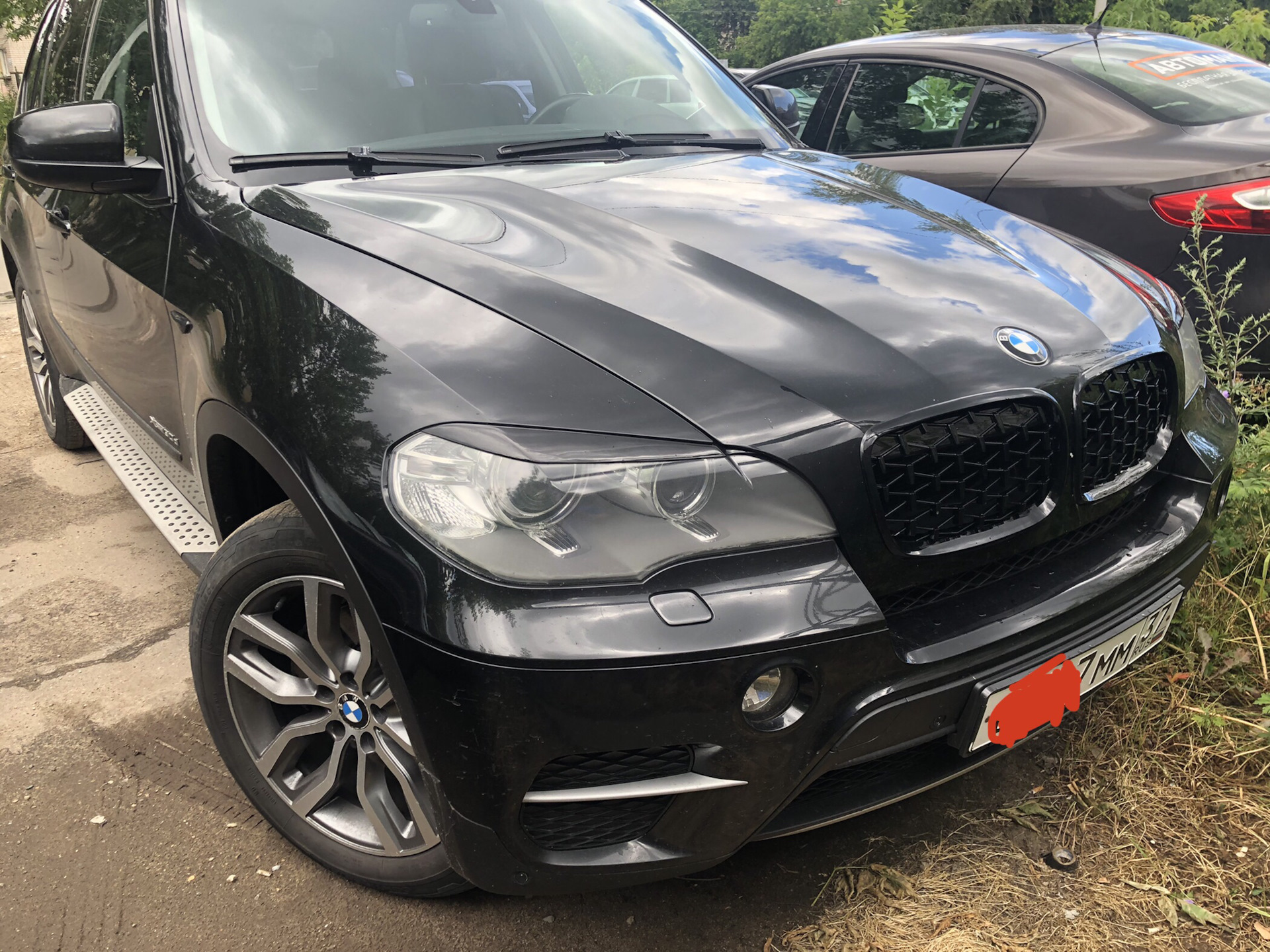 Решетки радиатора — BMW X5 (E70), 3 л, 2011 года | тюнинг | DRIVE2