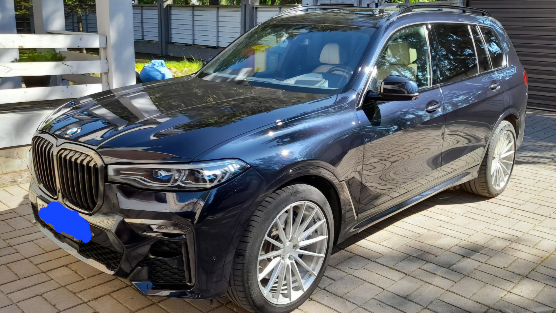 BMW X7 (G07) 3.0 дизельный 2021 | M50D Deep Blue на DRIVE2