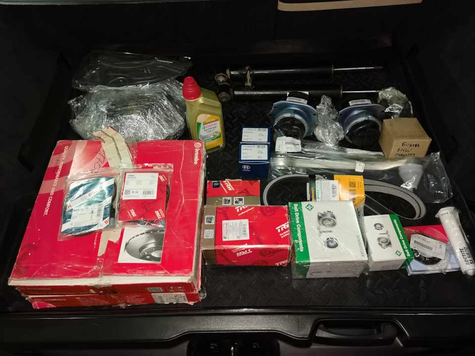 Частичный ремонт задней подвески и нетолько — BMW X5 (E70), 3 л, 2011 ...