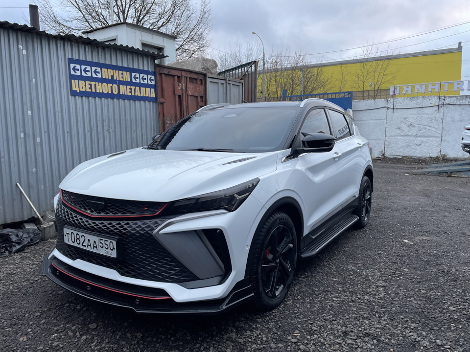 Пороги подножки — Geely Coolray (2023), 1,5 л, 2024 года | другое | DRIVE2