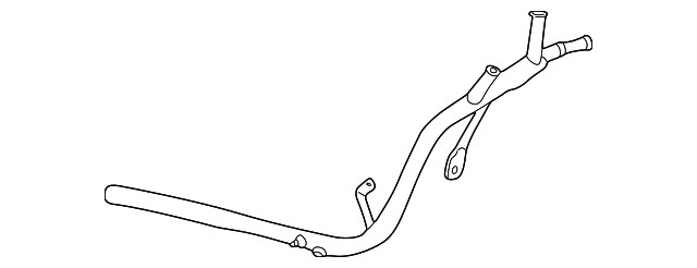 021121050C Патрубок охлаждающей жидкости / VW Golf III, Passat, Sharan ...