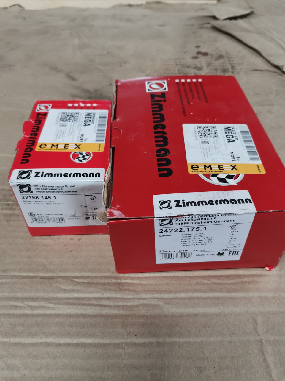 Замена тормозных дисков и колодок. — Subaru Outback (BS), 2,5 л, 2016 ...