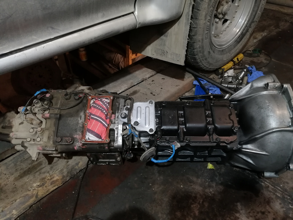 Закончился ремонт мкпп V5MT1 — Mitsubishi Pajero (2G), 2,5 л, 1991 года ...