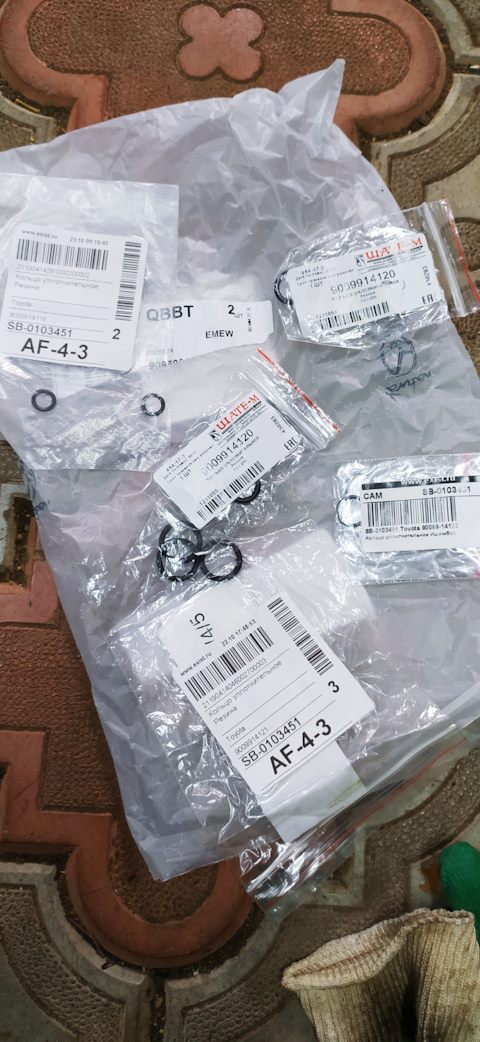 9009914121 Кольцо уплотнительное TOYOTA TOYOTA LEXUS | Запчасти на DRIVE2