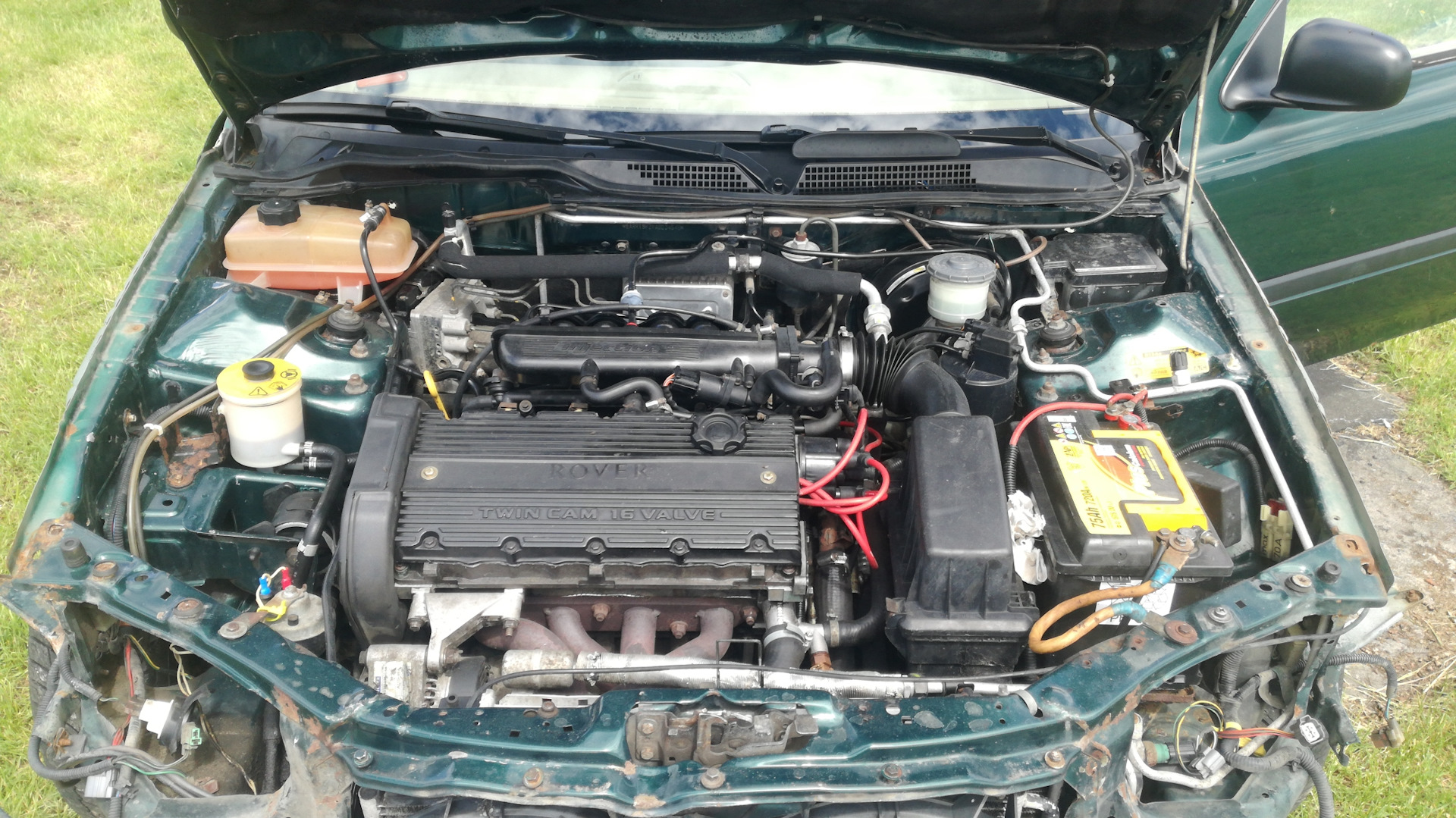 Motor — Rover 400 Mk2, 1,6 л, 1995 года | плановое ТО | DRIVE2